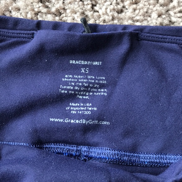 graced by grit | Pants & Jumpsuits | Graced By Grit Blue Crop ...